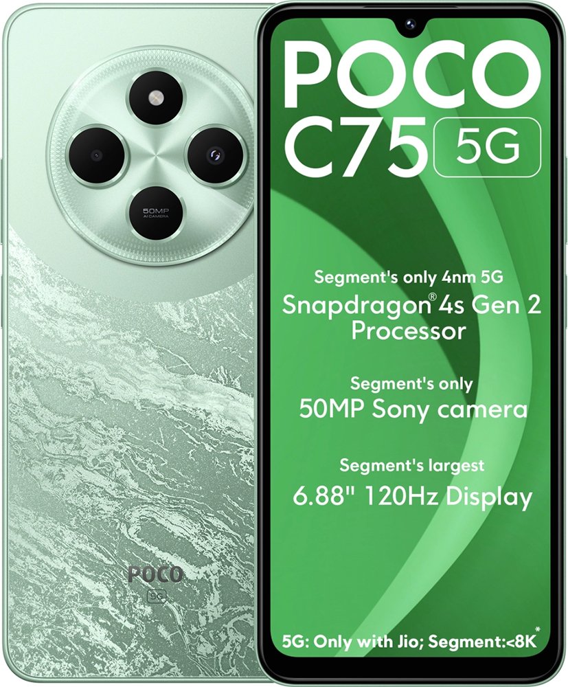 Xiaomi Poco C75 5G Kalvo Xiaomi Poco C75 5G Kalvo